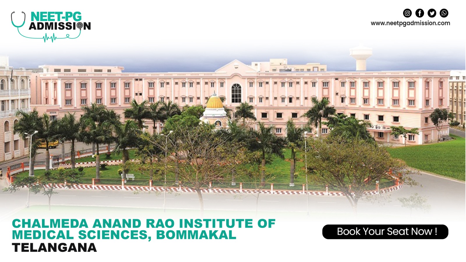 Chalmeda Anand Rao Institute of Medical Sciences 2025-26