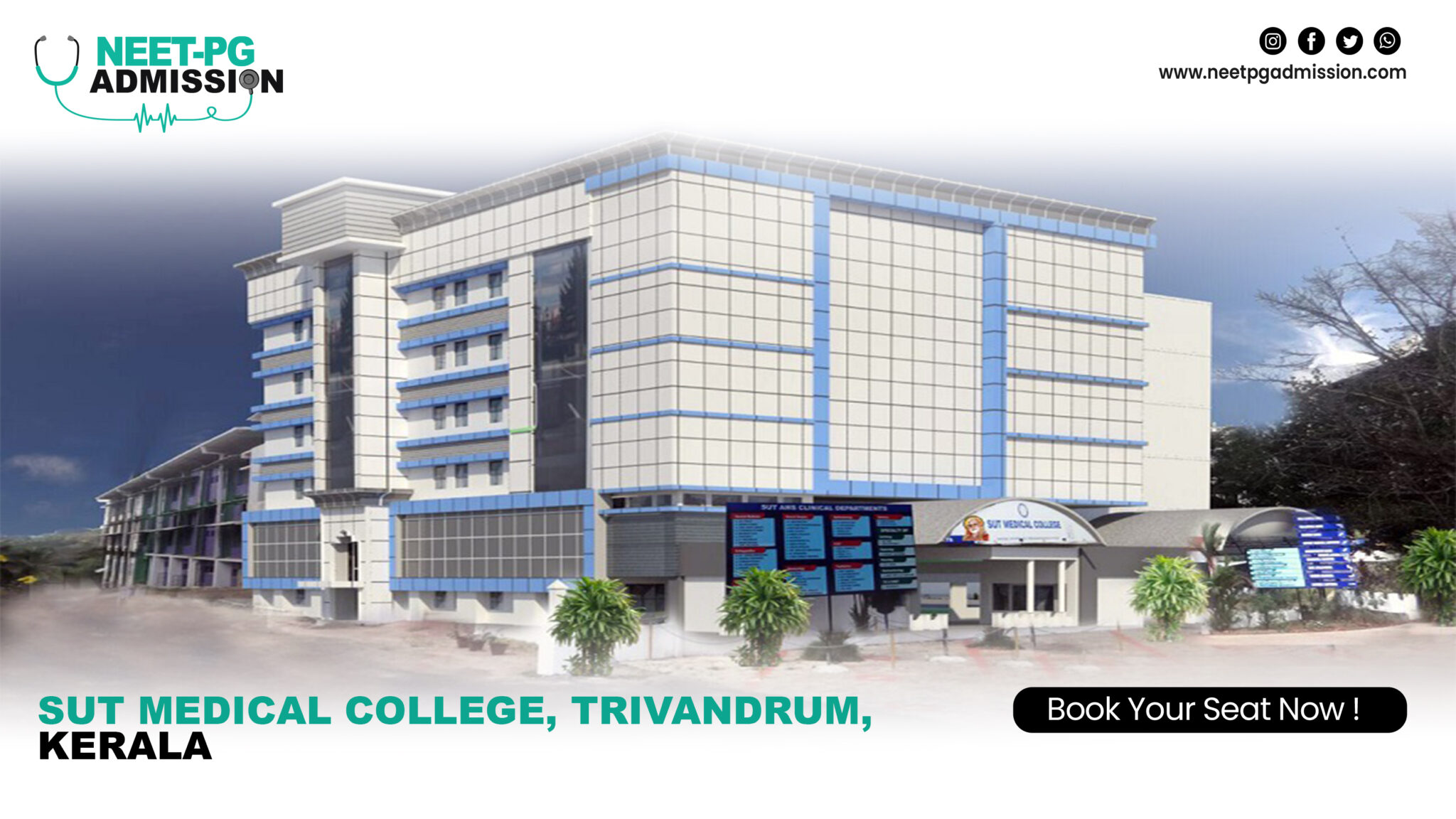 SUT Medical College MBBS/MD/MS ADMISSION Open 2025-26