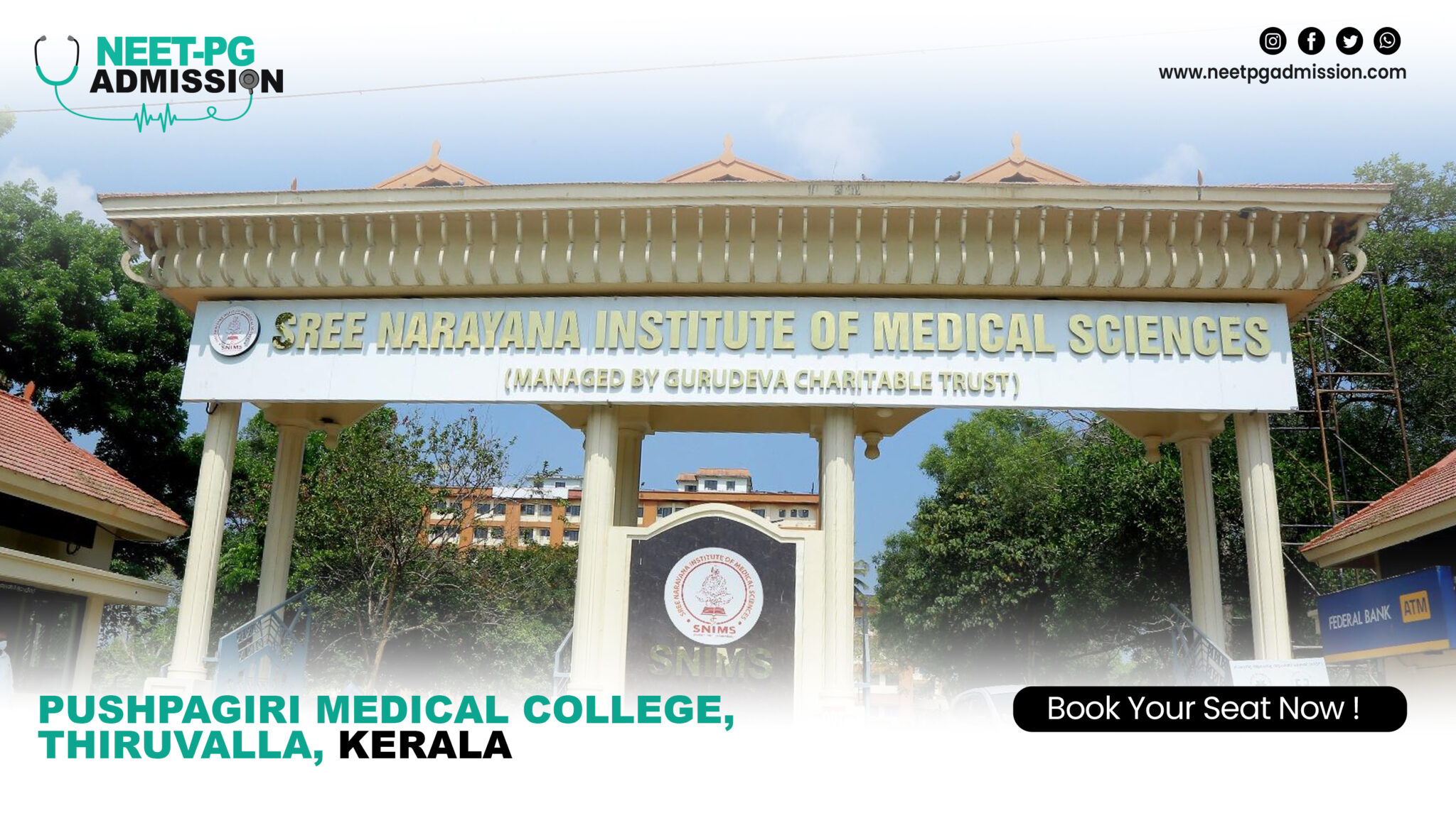 Jubilee Mission Medical College MBBS/MD/MS Admission 2025-26