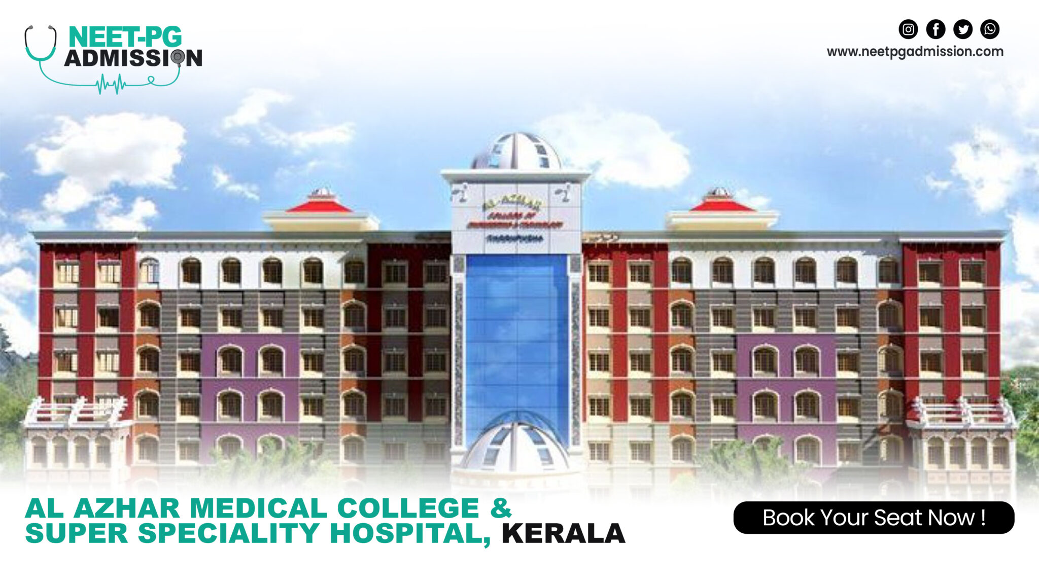 Al Azhar Medical College MBBS,MD,MS Admission 2025-26