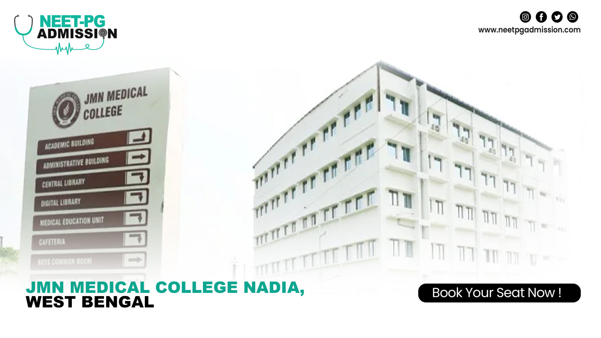 JMN Medical College Nadia, MBBS Admission 2025-26